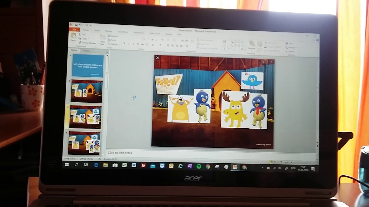 Ruff ruffman and Pablo watches lazy town / grounded - YouTube