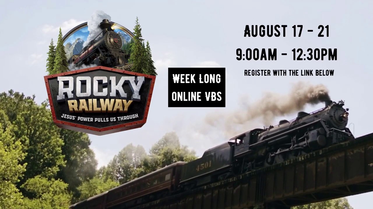 VBS Online Summer 2020 - Rocky Railway Promo Video - YouTube