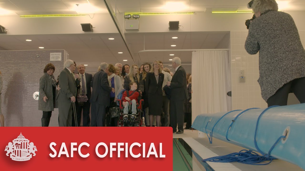Opening Of Tim Carter Hydrotherapy Pool - YouTube
