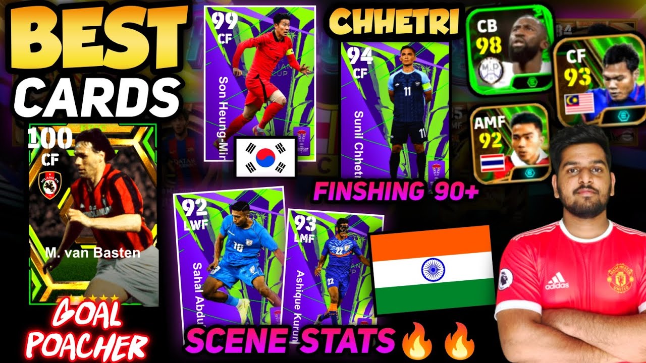 Best Cards From Free Epic & Asian Cup Packs | Sunil Chhetri Finishing ...