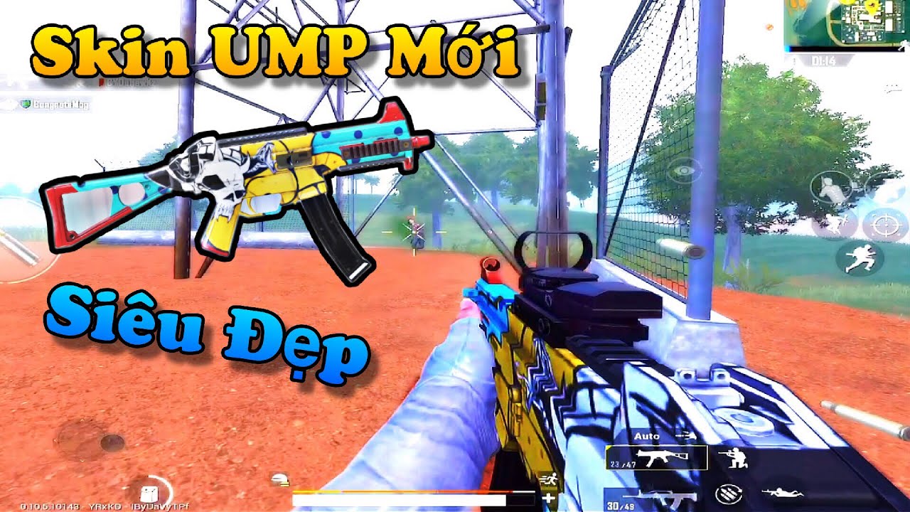 PUBG Mobile | Review Skin UMP "Street Art" Đẹp Siêu Phẩm - Skin Weapon ...