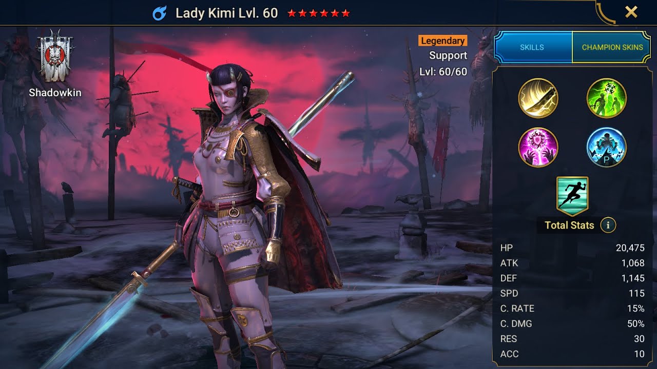 Let's Play RAID: SHADOW LEGENDS DAY 438 LADY KIMI (Android Gameplay ...