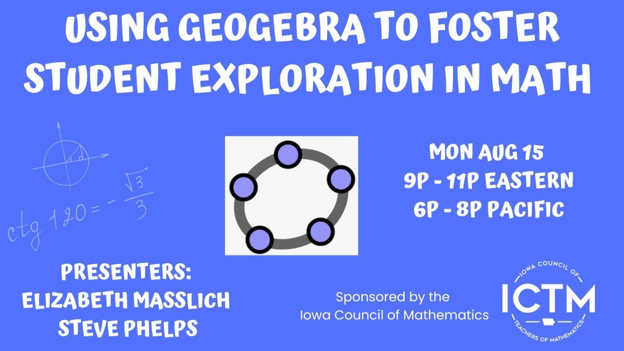 Using GeoGebra To Foster Student Exploration in Math - YouTube