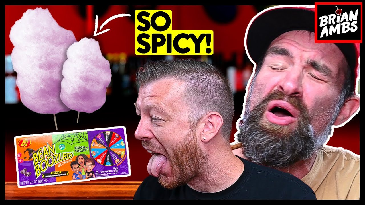 *FAIL* Bean Boozled SPICY Cotton Candy! - YouTube