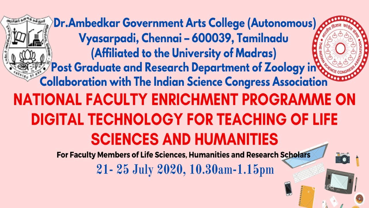 National Faculty Enrichment Programme on Digital Technology | Day 1 ...