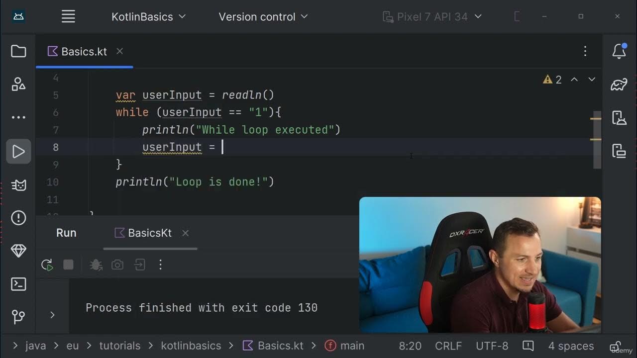 36 - While loops with user input - YouTube