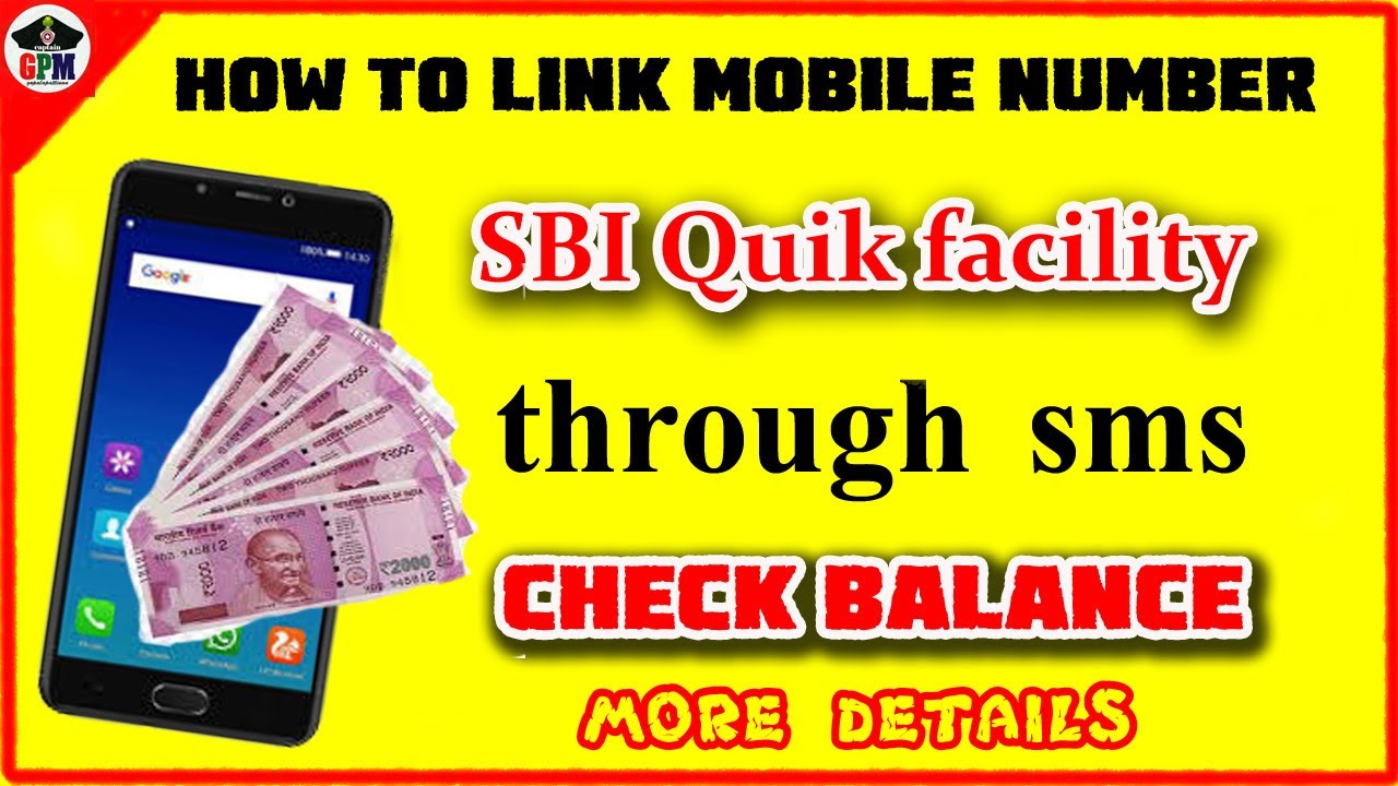 How To Link Mobile Number With SBI Bank Account Through Sms Check how-to-link-mobile-number-with-sbi-bank-account-through-sms-check
