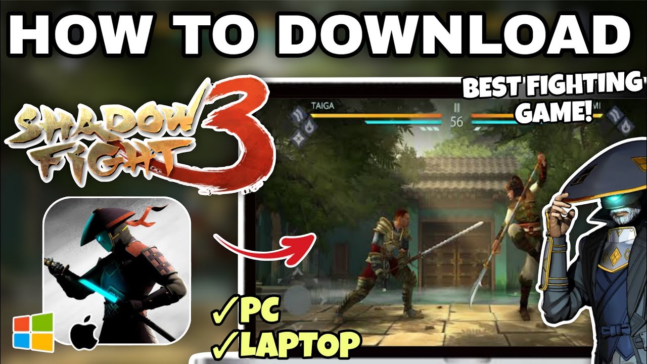 How to Download and Play SHADOW FIGHT 3 on PC or Laptop - Full Guide ...