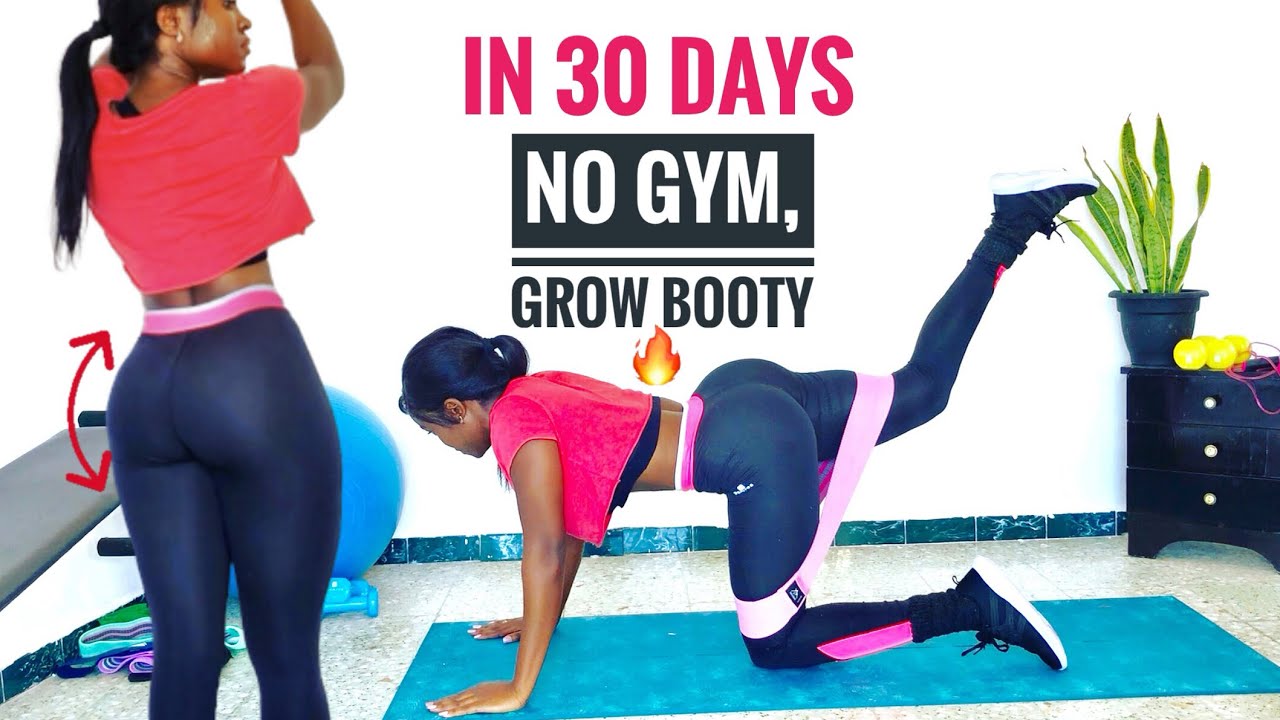 Best Bubble Butt Workout To Pump Your Booty Resistance Band Intense