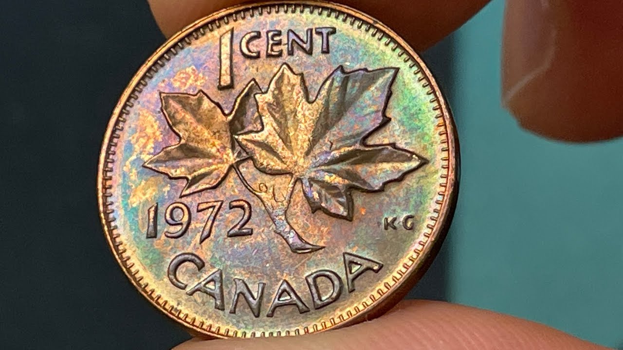 1972 Canada 1 Cent Coin • Values, Information, Mintage, History, and ...