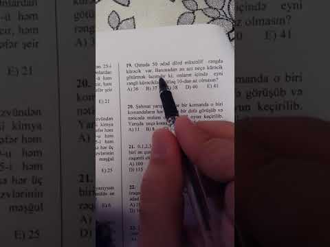 EYVAZ M. Permutasiya Kambinzon Aranjeman - Misallar