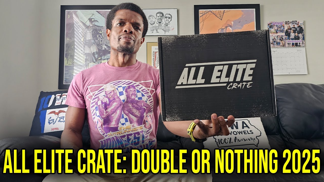 AEW All Elite Crate Double or Nothing 2025 Unboxing and Review - YouTube