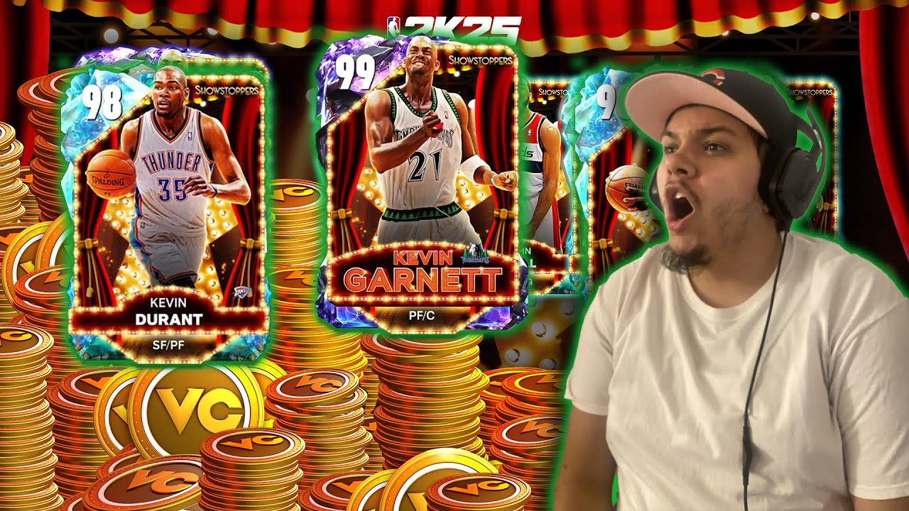 450K VC PACK OPENING FOR OPAL KEVIN DURANT & JOHN WALL | NBA 2K25 PACK ...