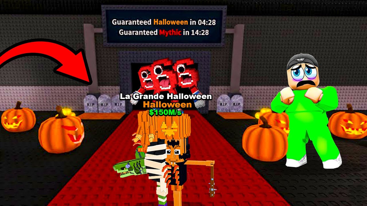 Robé los NUEVOS BRAINROTS HALLOWEEN!?😰🎃 Steal a Brainrot - YouTube