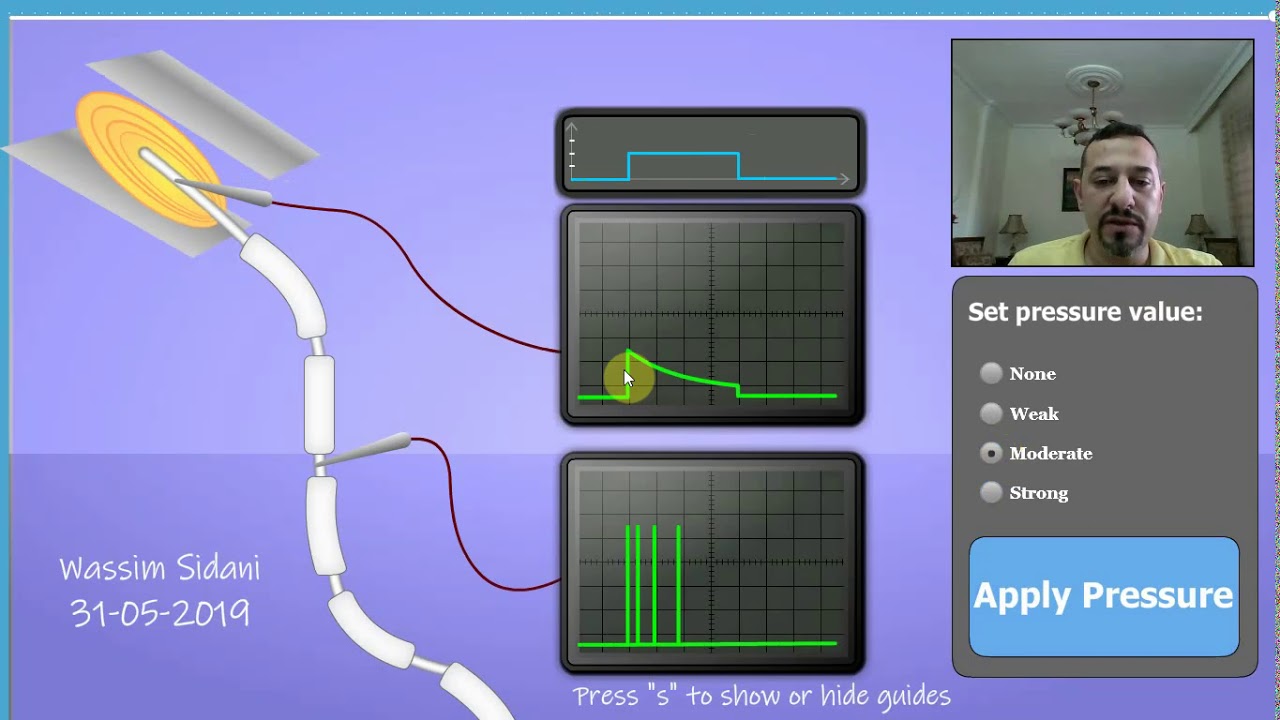 Receptor Potential in the Pacinian corpuscle - YouTube