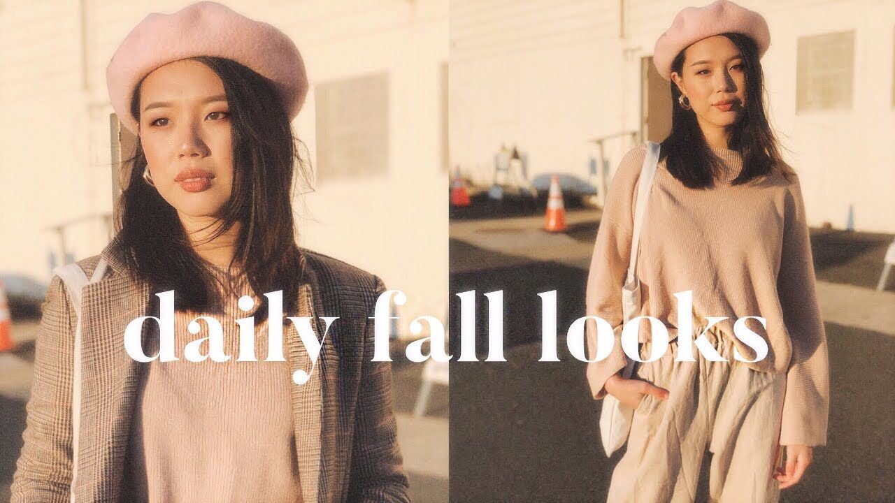 5 Daily Fall Outfits 🐿 - YouTube