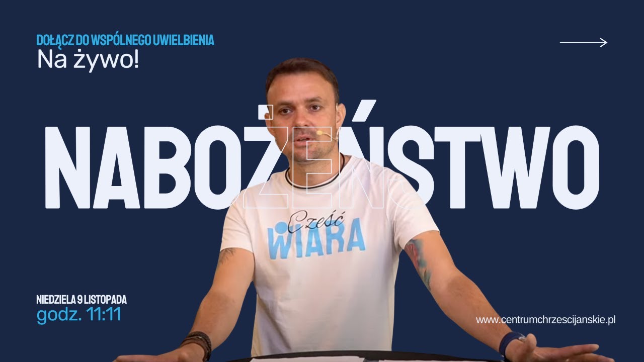 Spotkanie Niedzielne z Wiarą 09.11.2025 - głosi Kamil Jankowski - YouTube