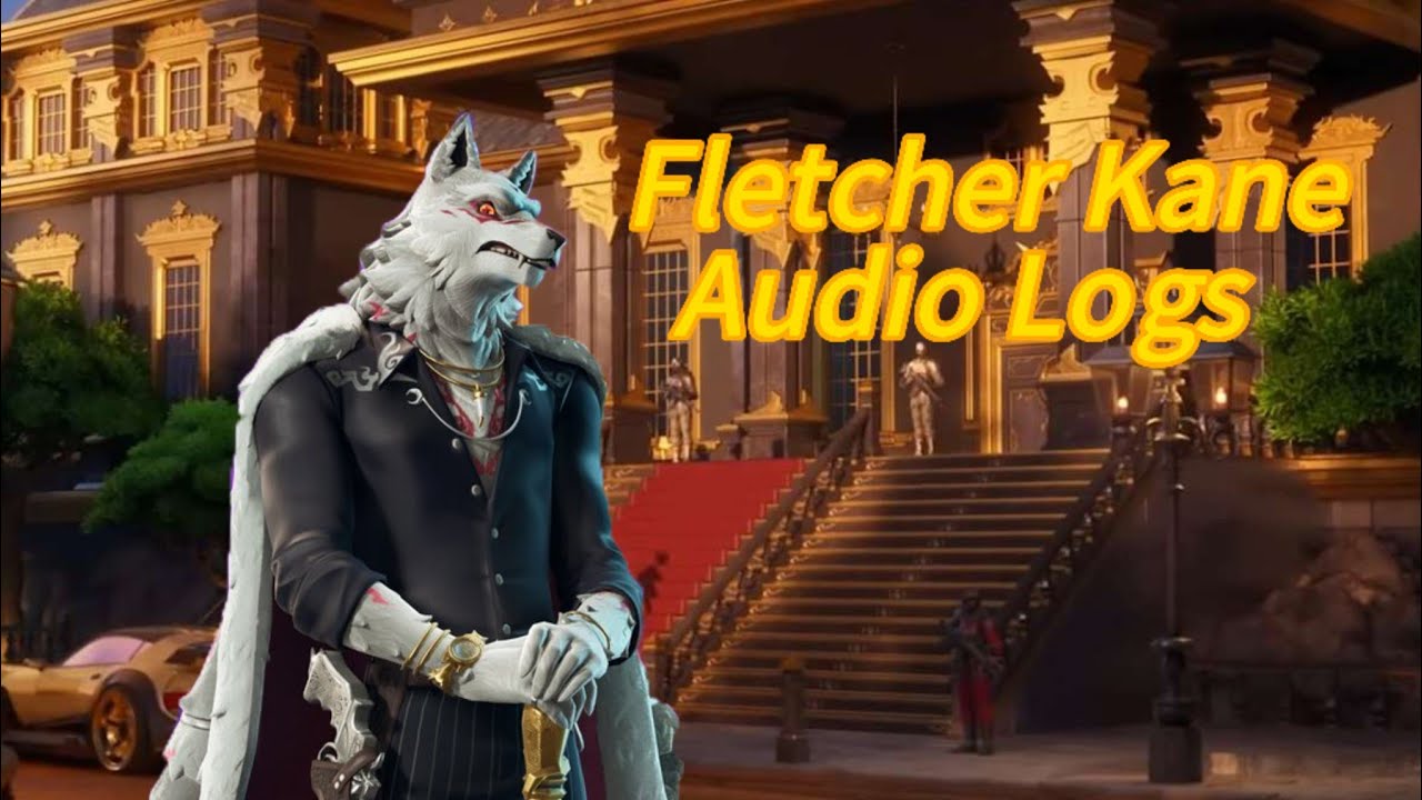 Fortnite All Fletcher Kane Audio Logs - YouTube