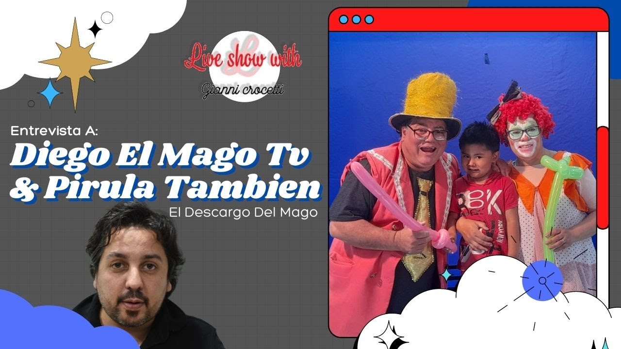 #DIEGO EL #MAGO TV & PIRULA TAMBIEN: Hice Todo, Y No Puedo Trabajar ...
