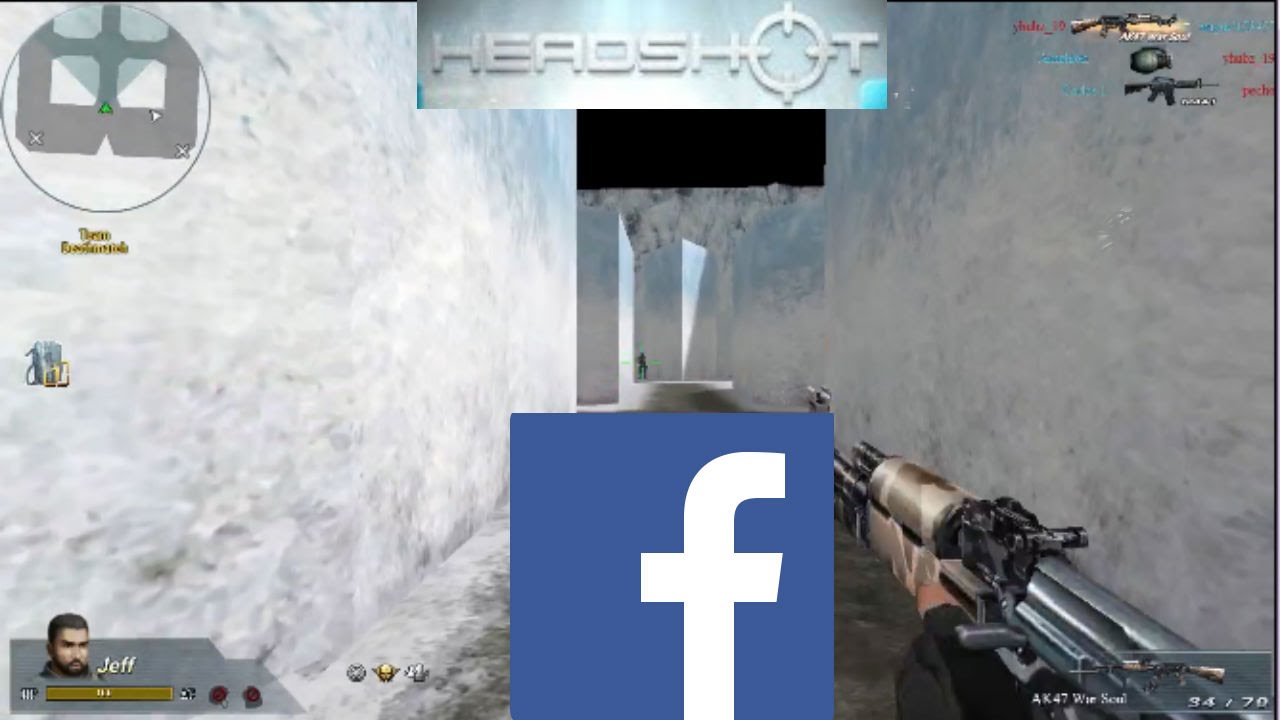 Facebook Headshot Game Play - YouTube
