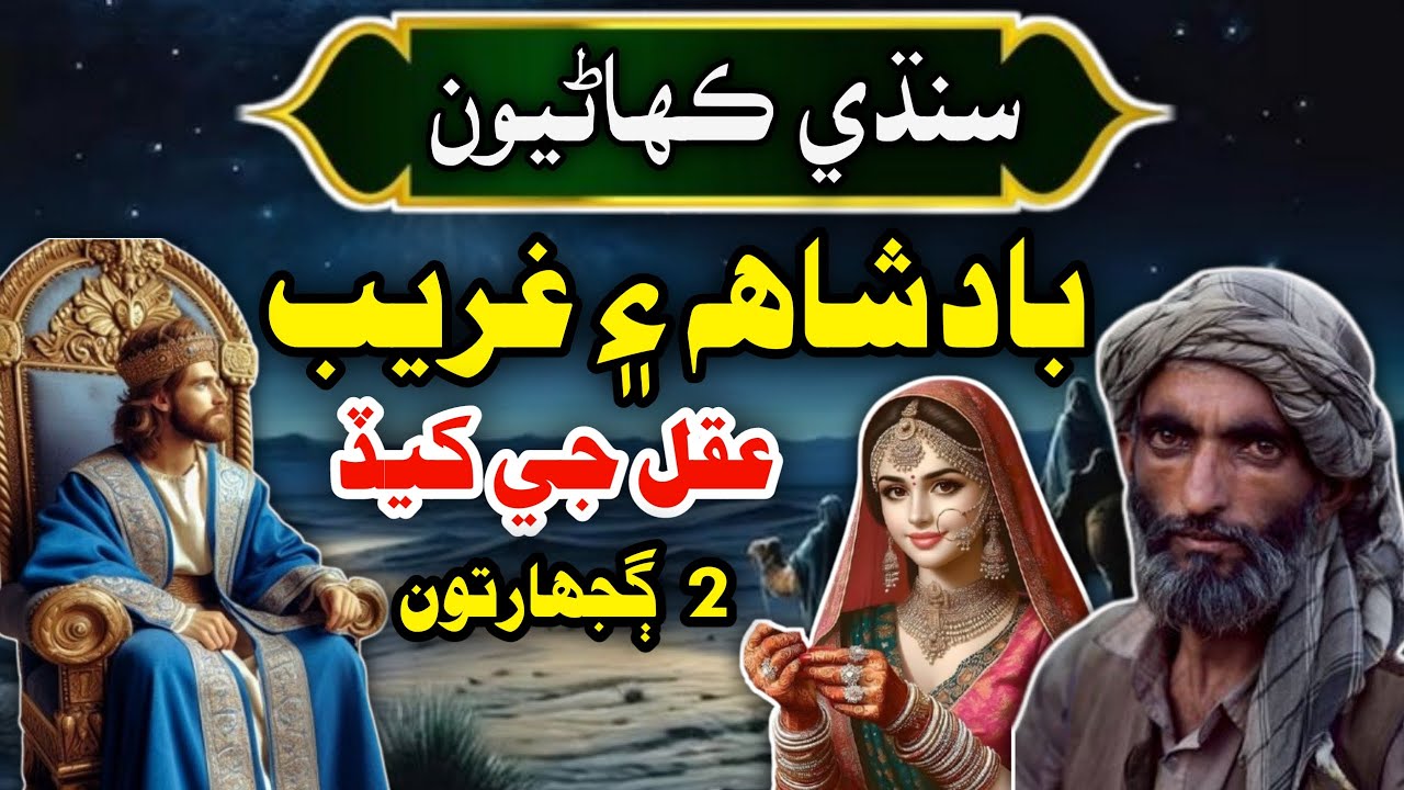 Badshah Aur Gareeb Ki Kahani | Sindhi Kahani | Sindhi Story Mushtaque ...