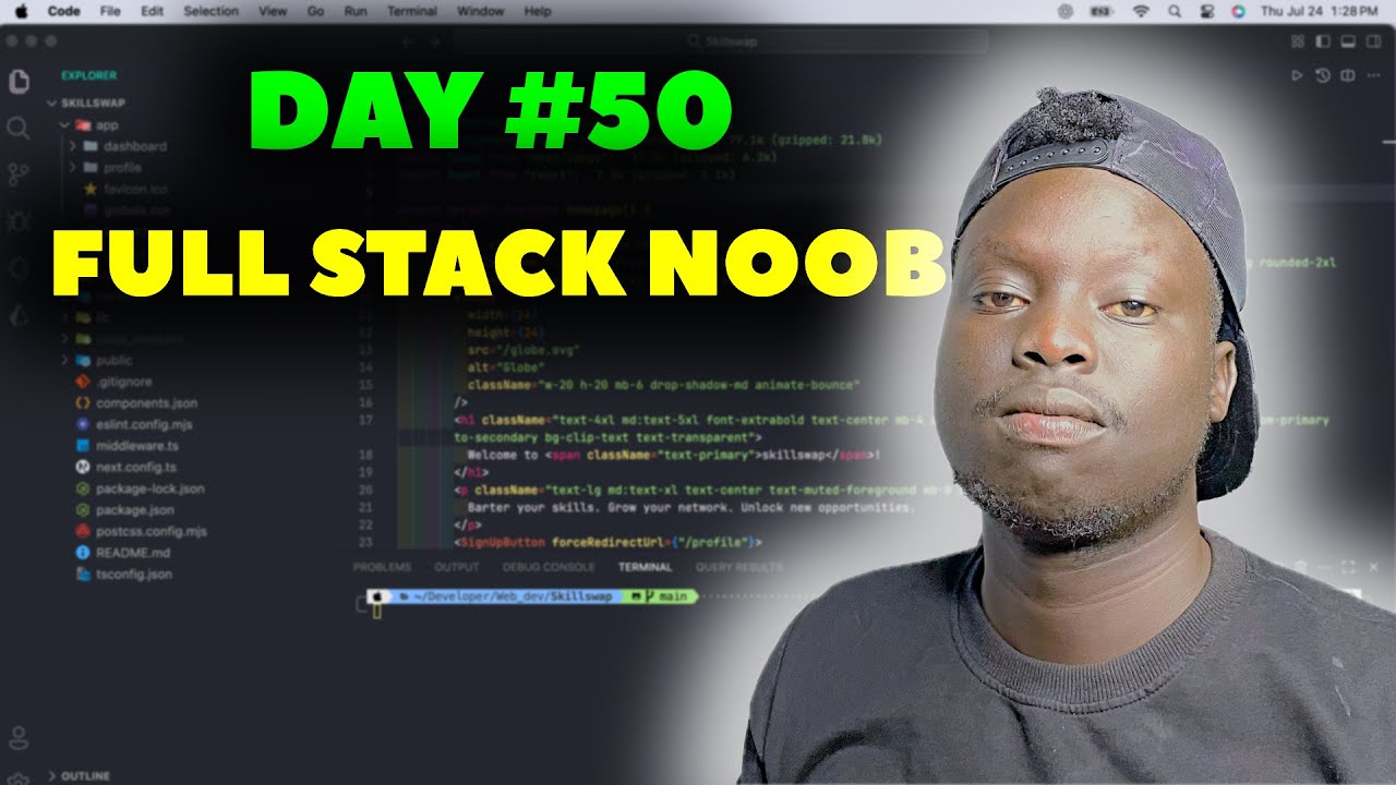 FULL STACK NOOB SERIES #50 | Coding Everyday Till I Get a JOB - YouTube