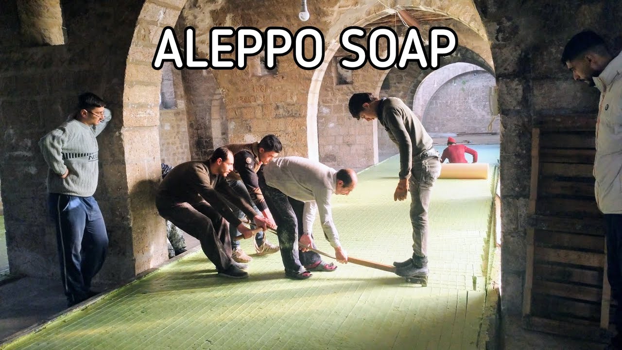 Aleppo Soap - An Ancient Soapmaking Tradition - YouTube