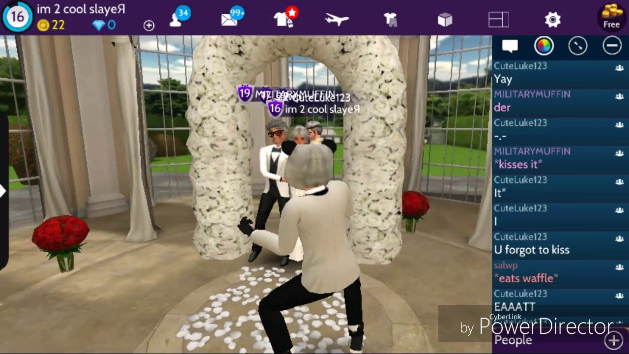 More the party of the wedding avakin life - YouTube
