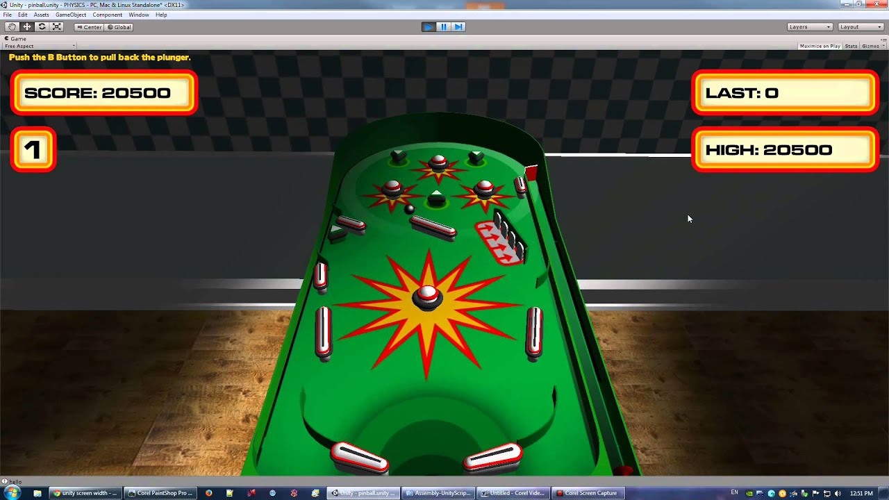 Pinball Play test 4 - YouTube