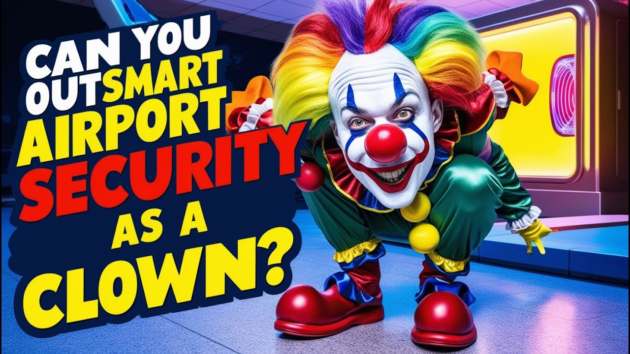 Can You Outsmart Airport Security by Dressing Like a Clown - YouTube