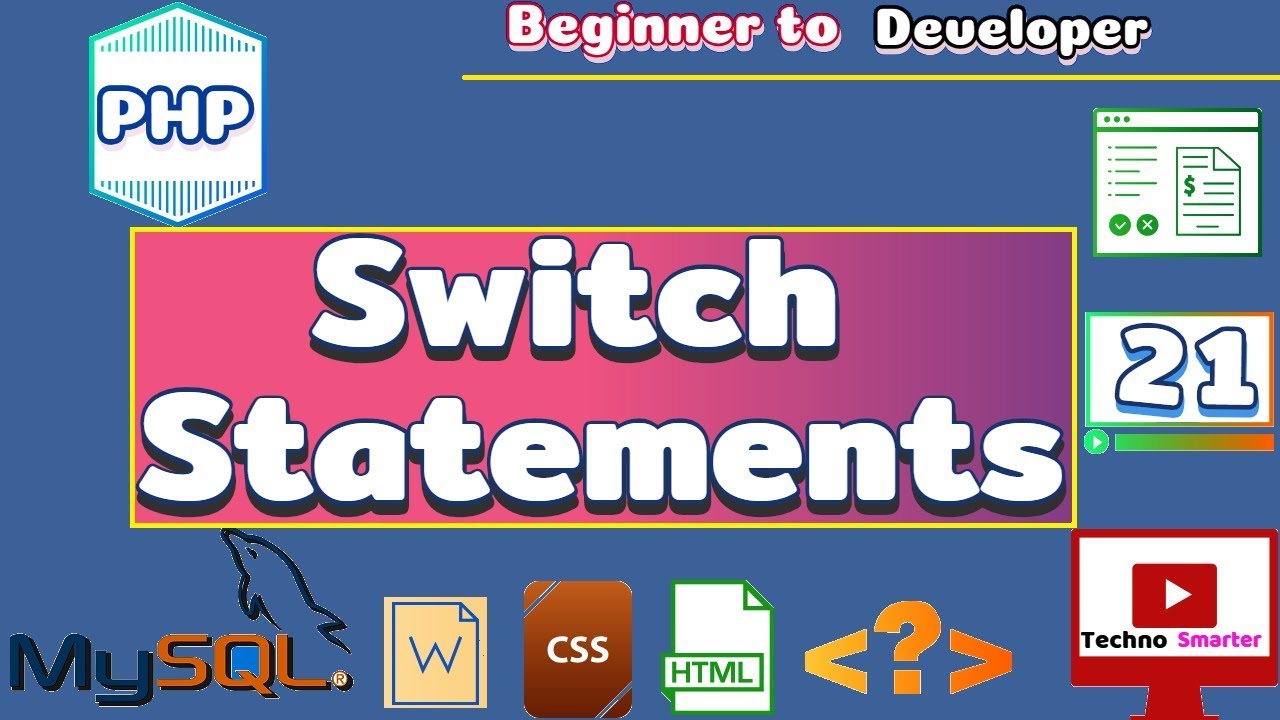 Switch Statements Case In Php Tutorials For Beginners 21 Hindi
