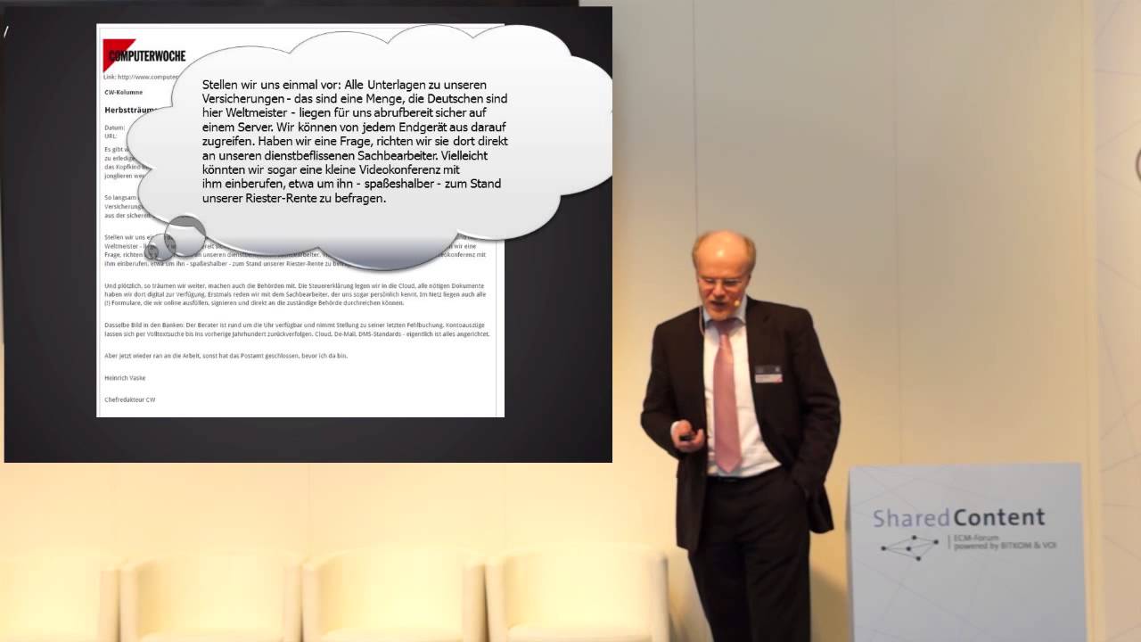 How to share - Office, ECM und Cloud? | Christoph Pliete - YouTube