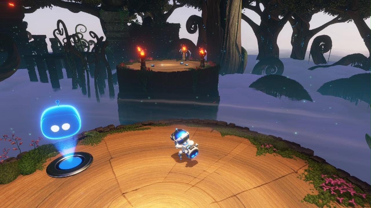 ASTRO BOT Mecha Leon Boss fight - YouTube