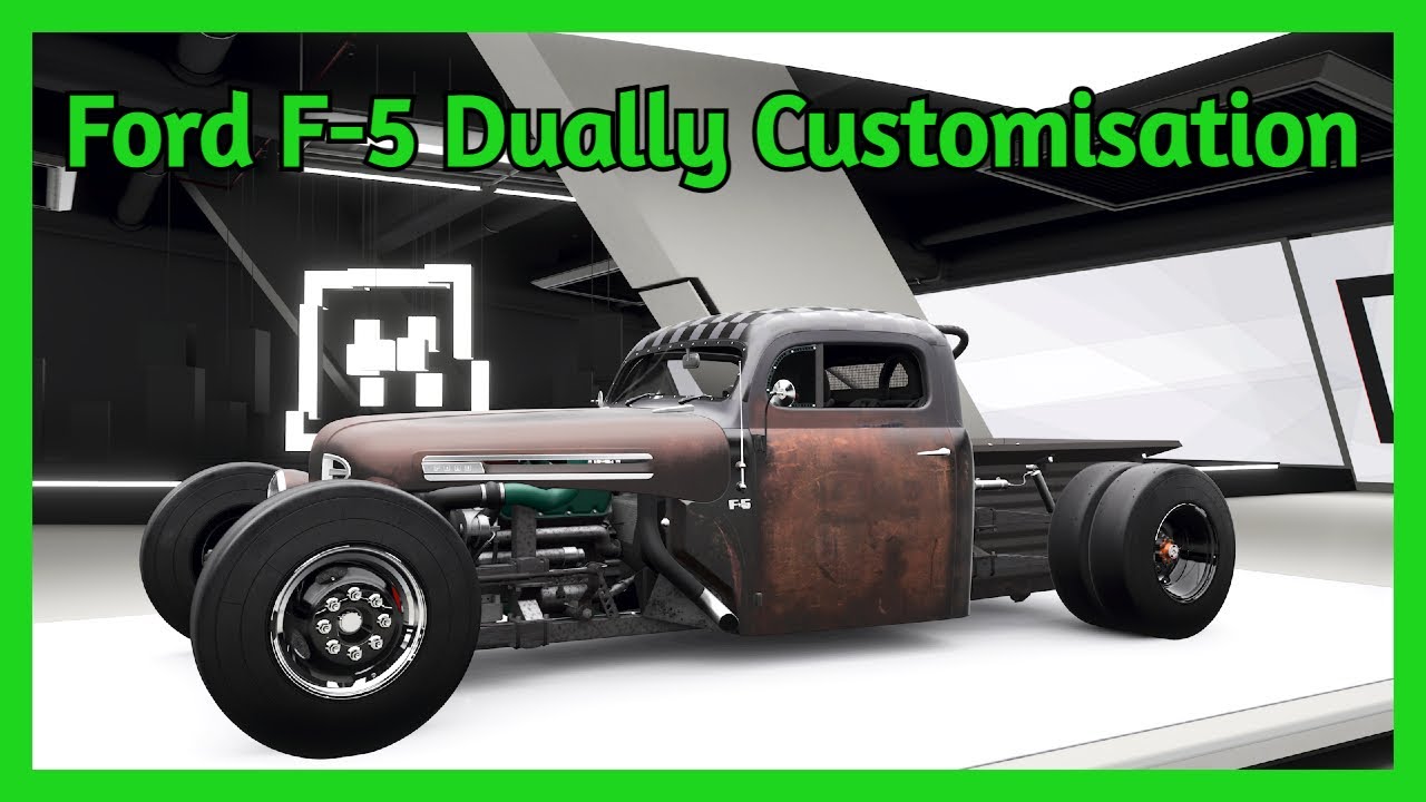 Forza Horizon 4| Ford F5 Dually Customisation - YouTube