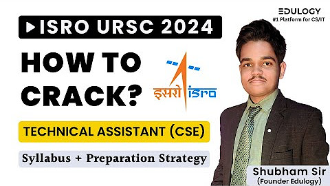 ISRO PYQs | Technical Assistant Computer Science - YouTube