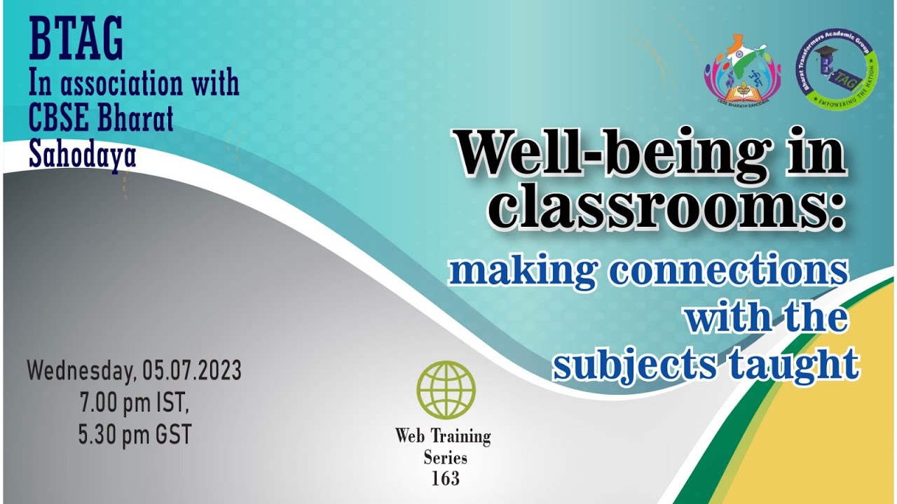 Well-being in the classroom: Connecting through the subjects taught ...