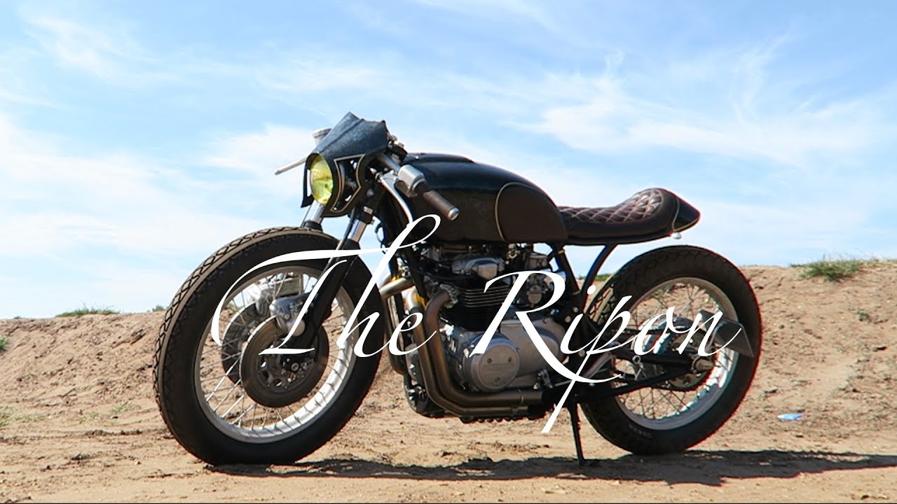 THE RIPON - CUSTOM HONDA CB550 FOUR - YouTube