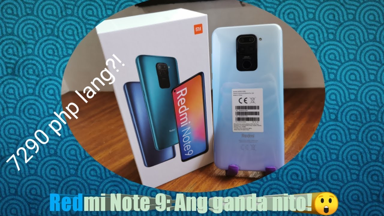 Redmi Note 9 Unboxing and Features Quick look Review BY JONI - YouTube