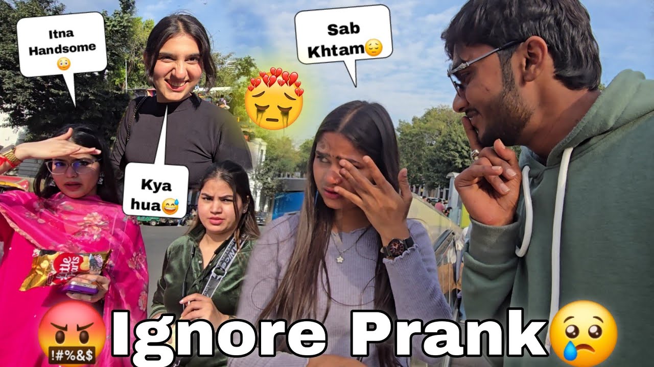 Ignore Prank😏 Rone Lagi😭 || Guddu Vlogs - YouTube