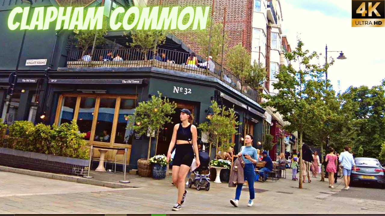 [4K] London Walk - Clapham Common - YouTube
