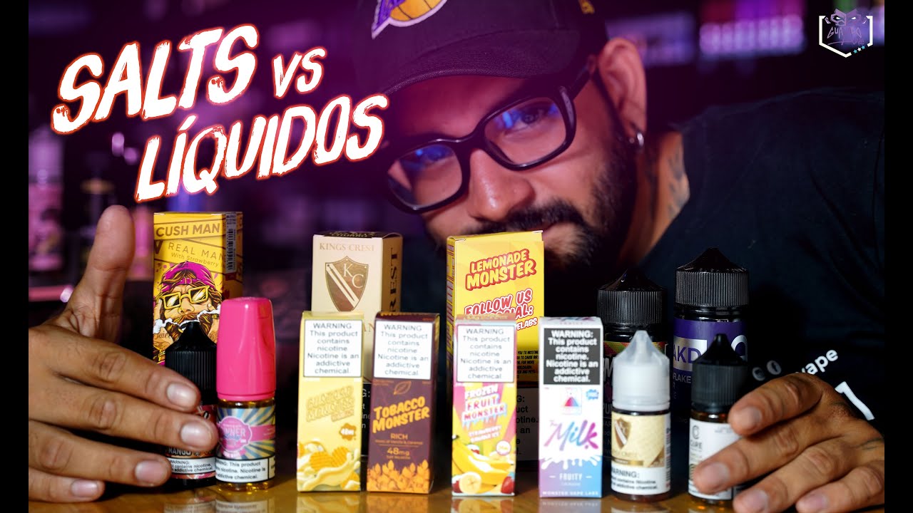 SALTS VS LIQUIDOS FREEBASE ¿CUÁL ES LA DIFERENCIA? 🔥 - YouTube