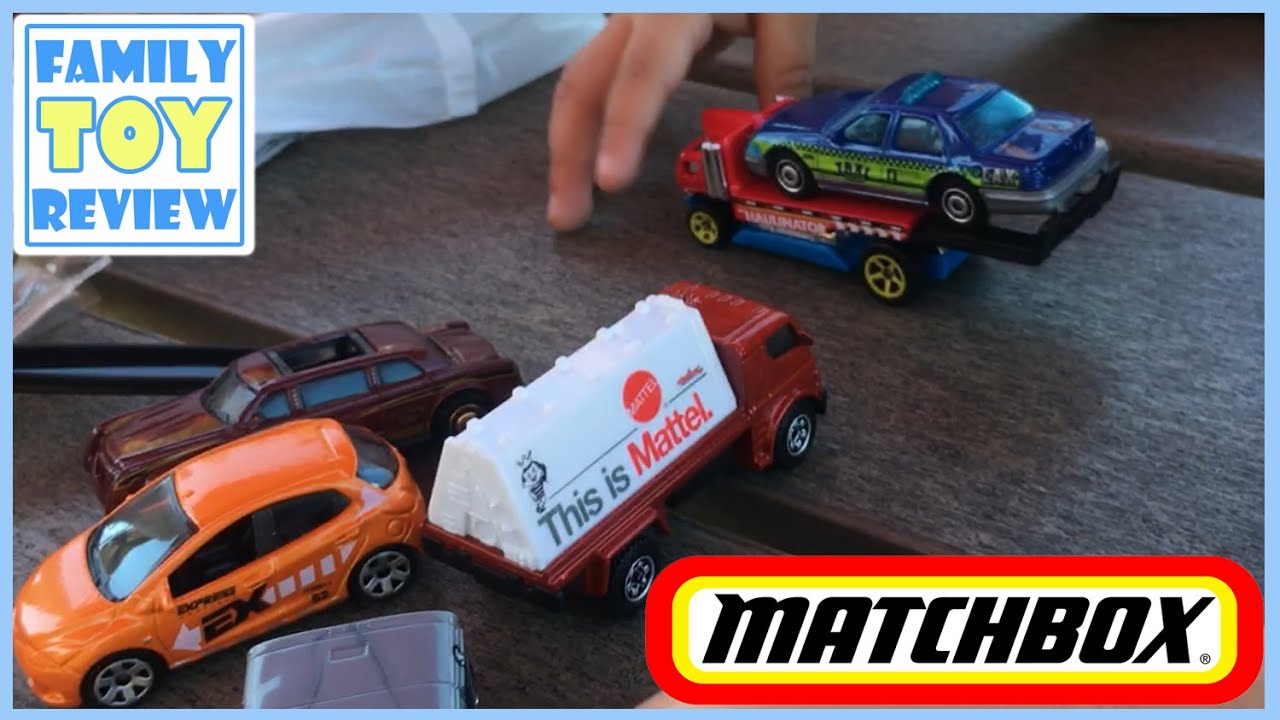 TOYS HUNT TOY CARS for Kids - Matchbox 5 Pack, Billboard Truck ...