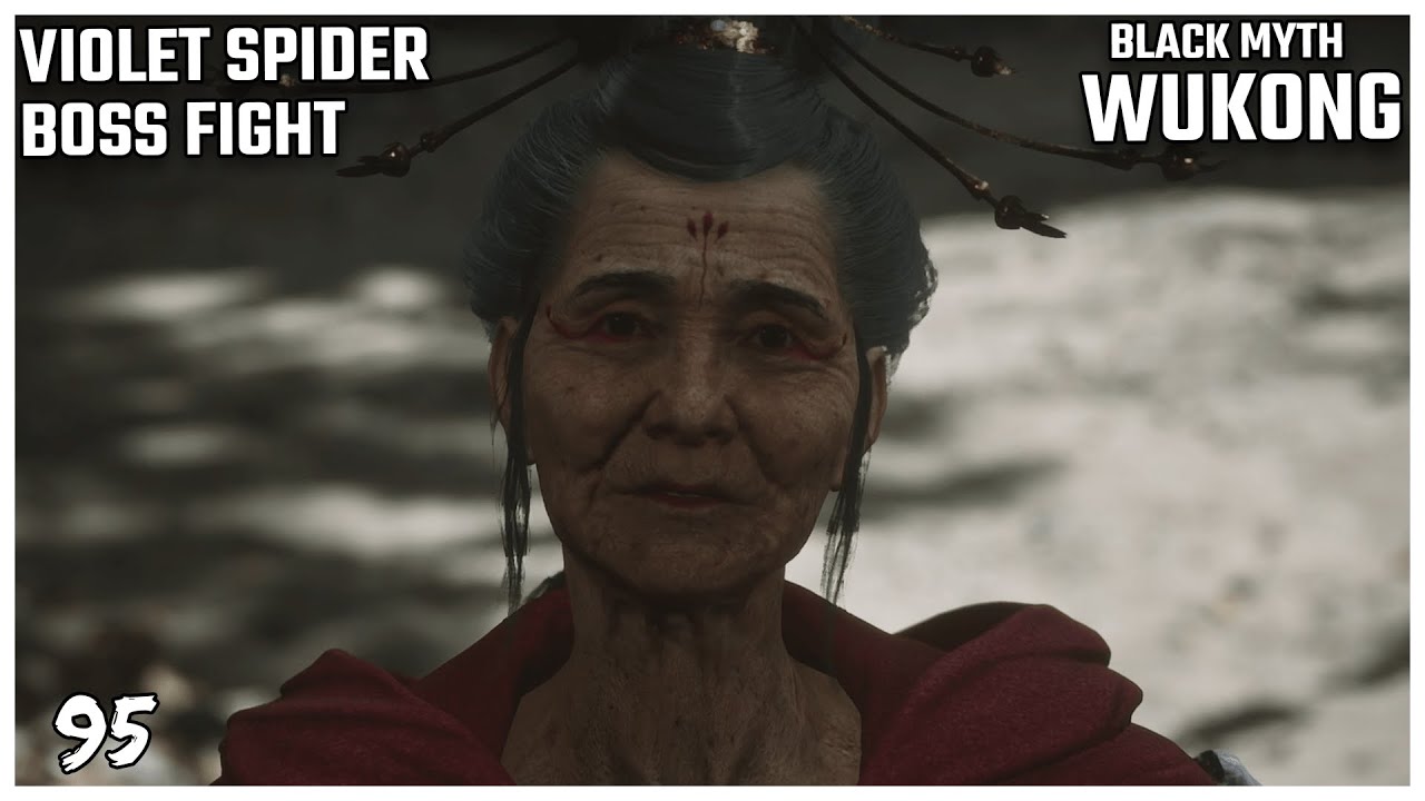 Violet Spider Boss Fight - BLACK MYTH: WUKONG | PS5 #gaming #wukong ...