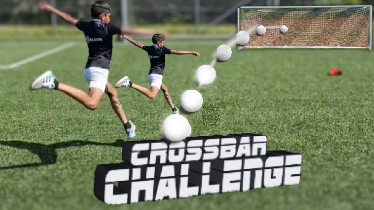 Crossbar kids Fun Challenge⚽🥅🚀 #soccer #2winners #howto #watch # ...