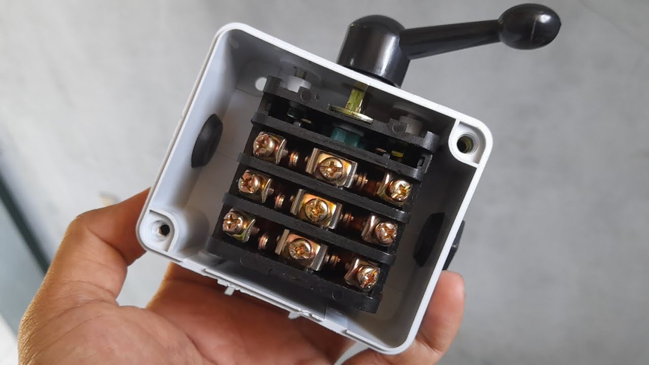 Cara pasang handle listrik ke genset - YouTube