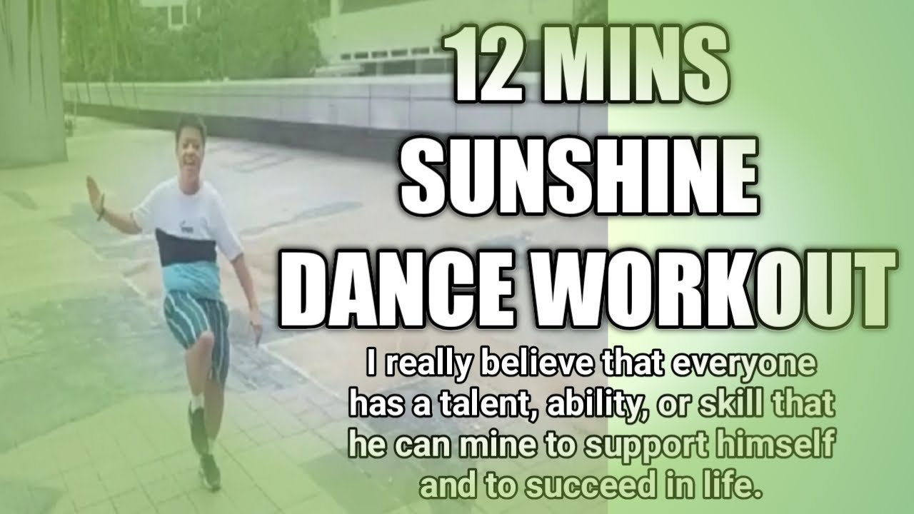 12 MINS SUNSHINE DANCE WORKOUT | Dance fitness| Zumba | DC MHARVZ ZARCO ...