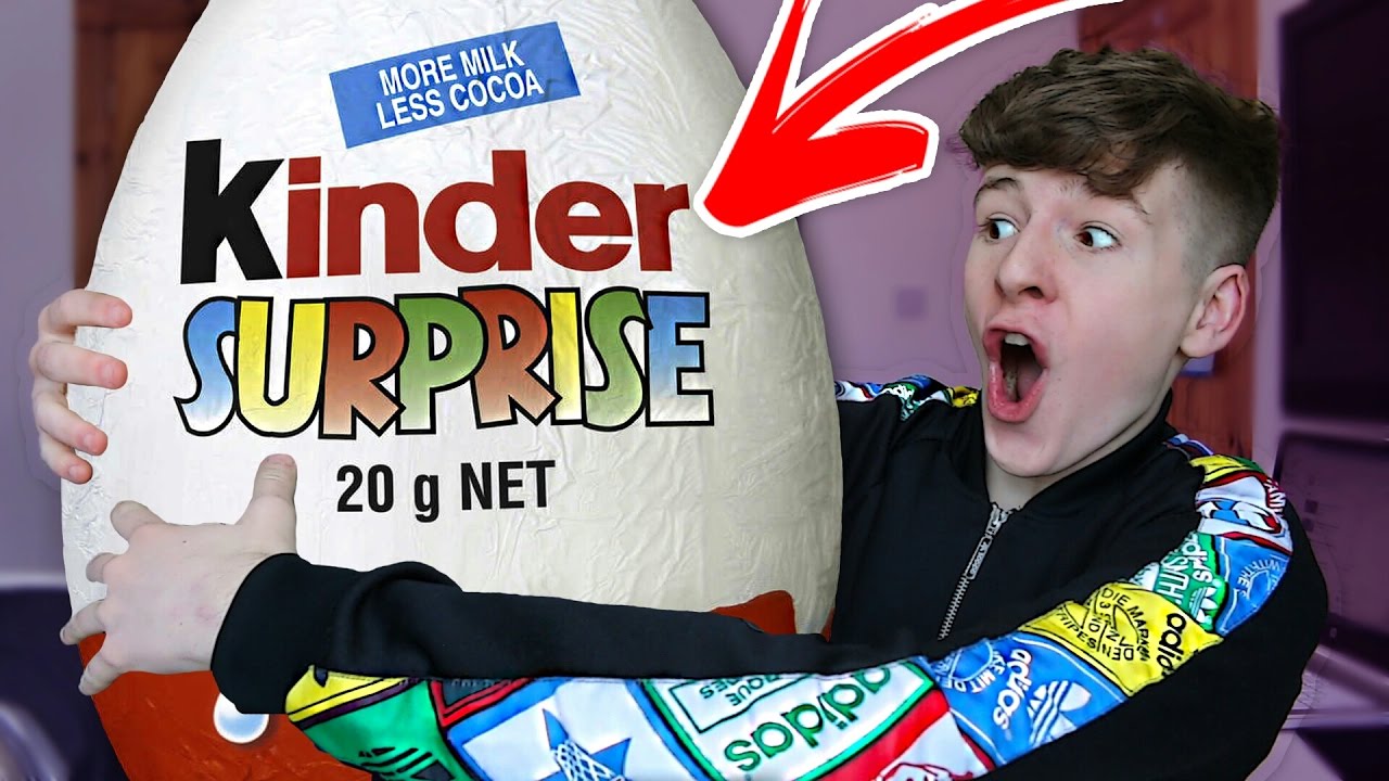 *MAKE YOUR OWN* Giant SOLID Kinder Egg!!! 🍫🍫 - YouTube
