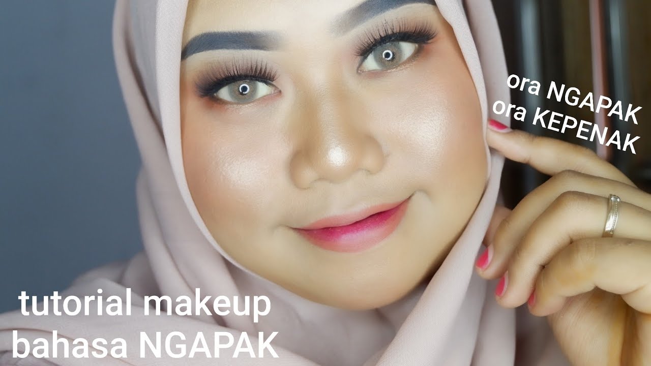 Tutorial makeup pake bahasa NGAPAK 😜 - YouTube