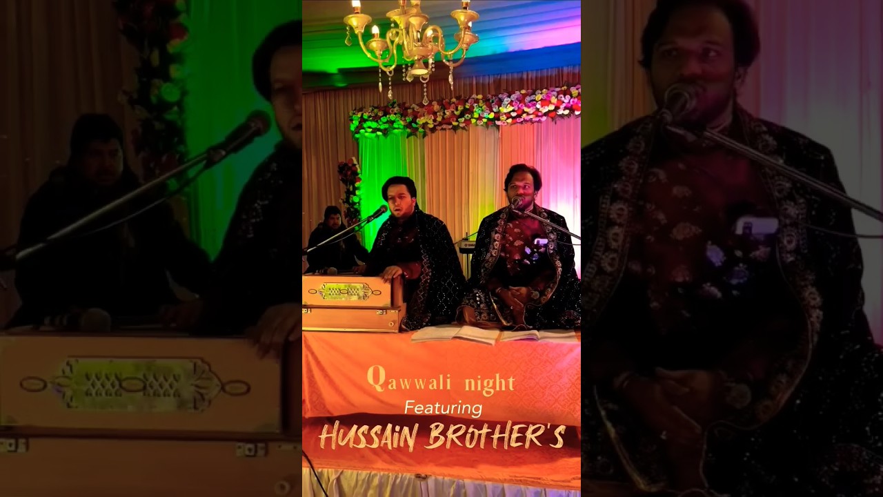 *Indulge in soulful night of Qawwali live event with Hussain Brothers ...