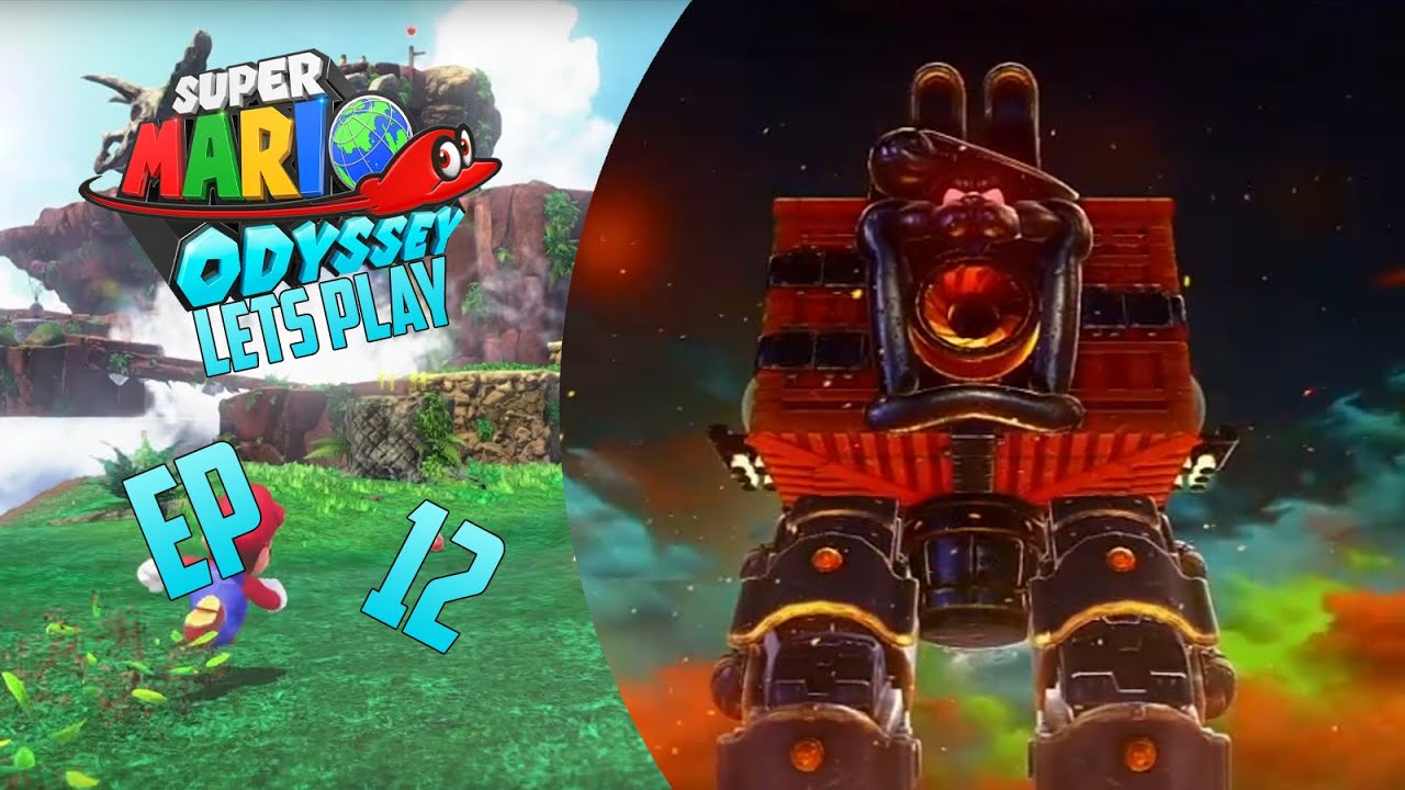 Super Mario Odyssey Lets Play Ep 12 The Mech Fight - YouTube